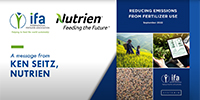 Message from Ken Seitz, Nutrien, Reducing Emissions from Fertilizer Use ...